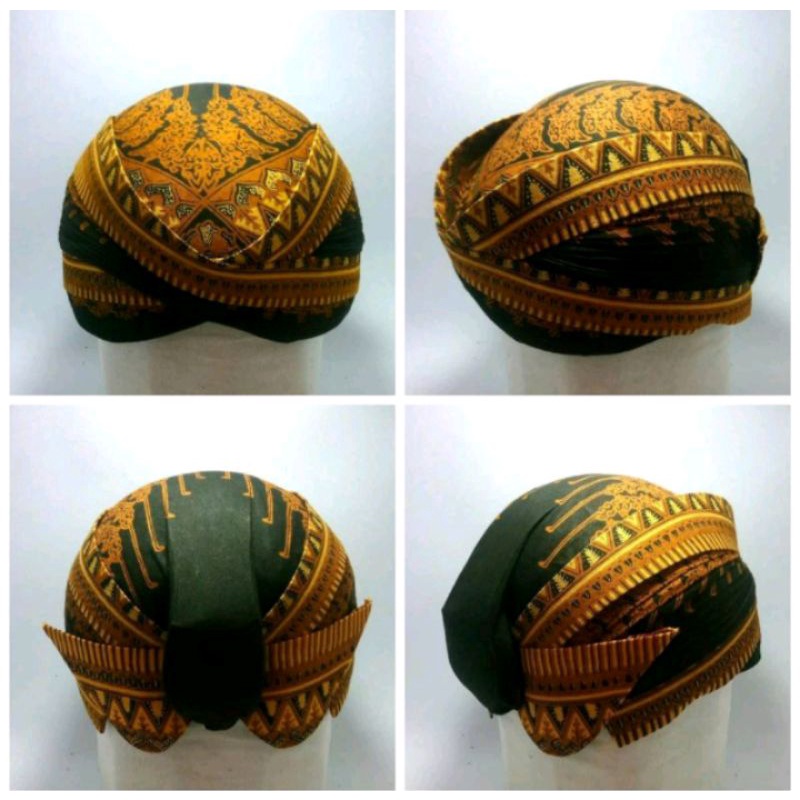 Jual Blangkon Jawa Perbawan / belangkon jawa /blangkon solo | Shopee Indonesia