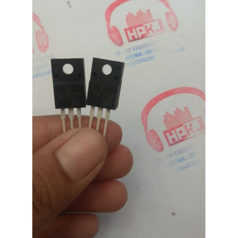 Jual Transistor A1837 C4793 power a 1837 c 4793 tr a1837 c4793 | Shopee ...