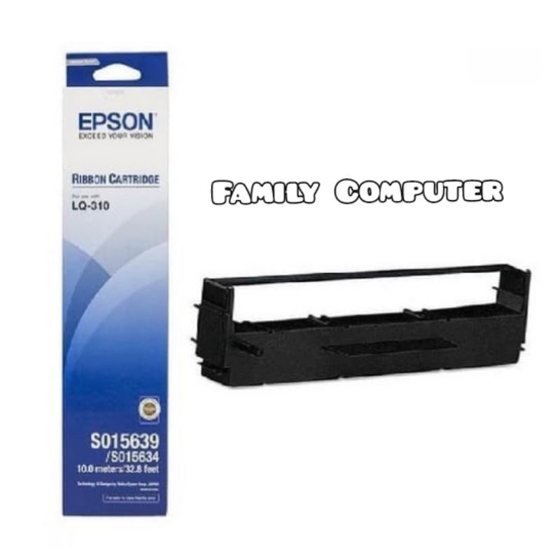 Jual Pita Epson LQ-310 ORIGINAL ( Rumah+pita) / Ribbon Cartridge LQ310 ...