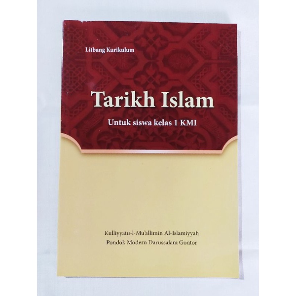 Jual Tarikh Islam Kelas 1 KMI GONTOR | Shopee Indonesia
