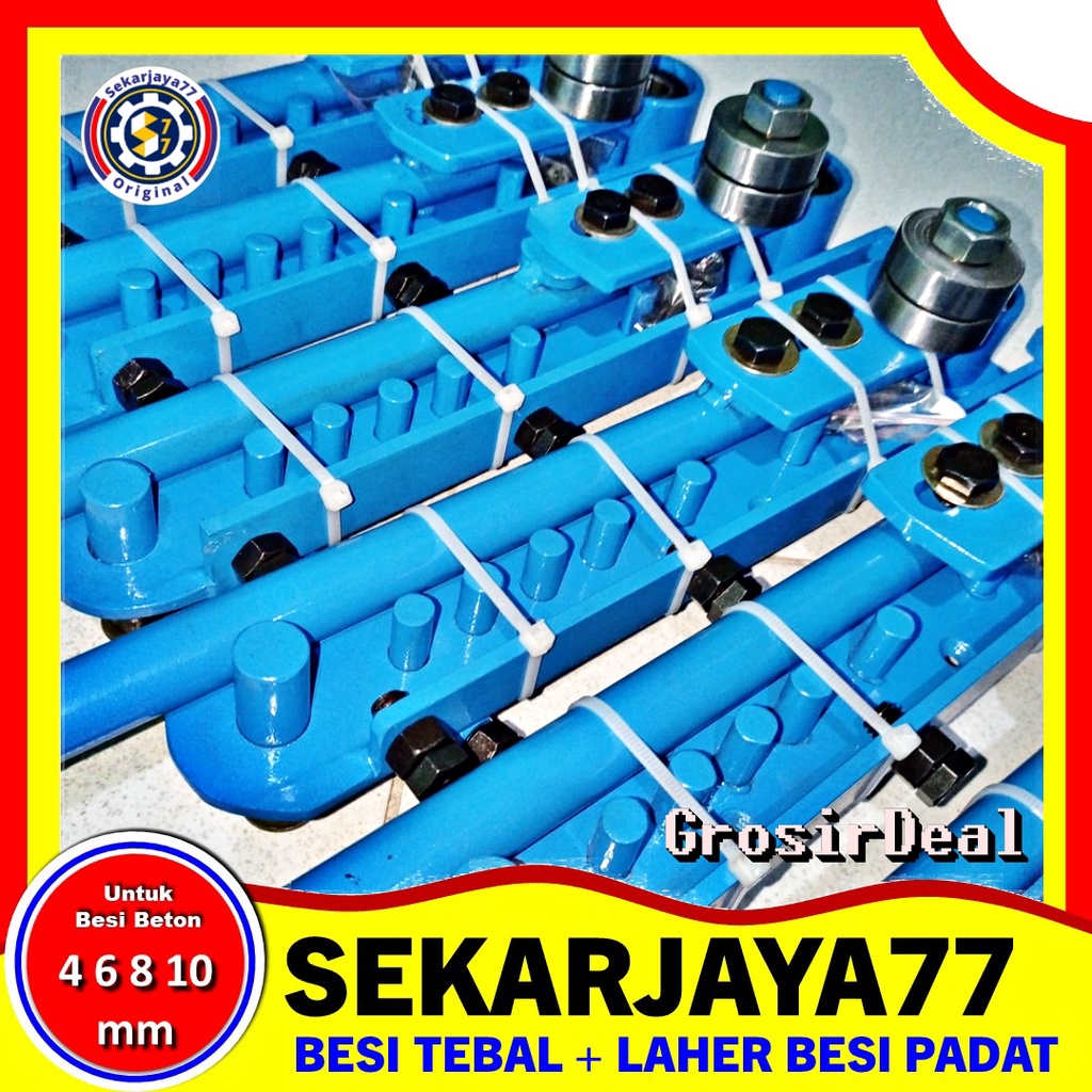 Jual Alat penekuk besi Begel behel 4mm 6mm 8mm 10mm BEARING BESI PADAT ...