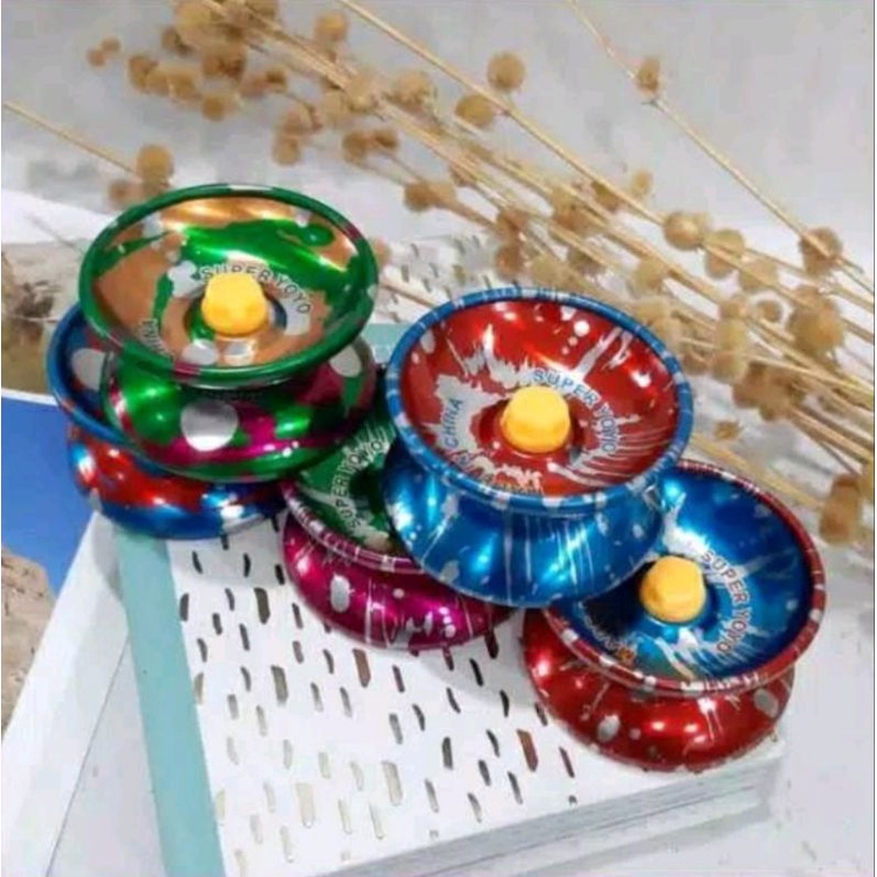 Jual mainan anak yoyo besi 3 bearing | Shopee Indonesia