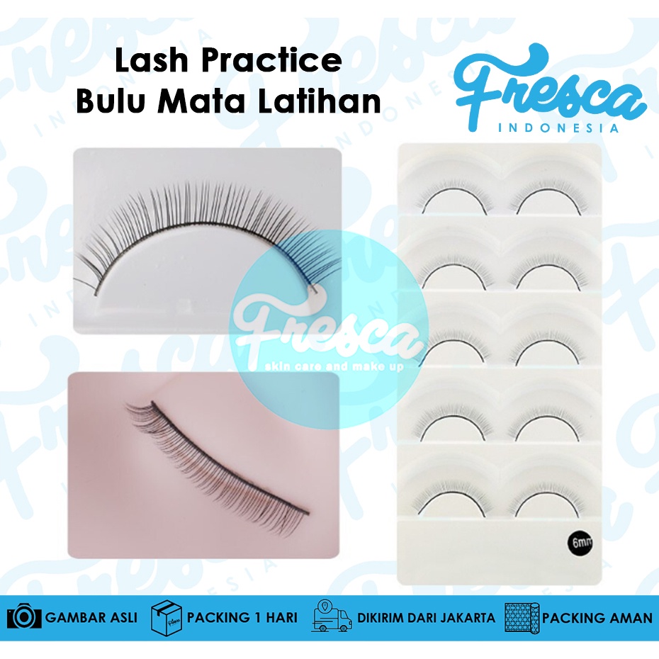 Jual Lash Practice For Eyelash Extension / Bulu Mata Latihan di Manekin ...