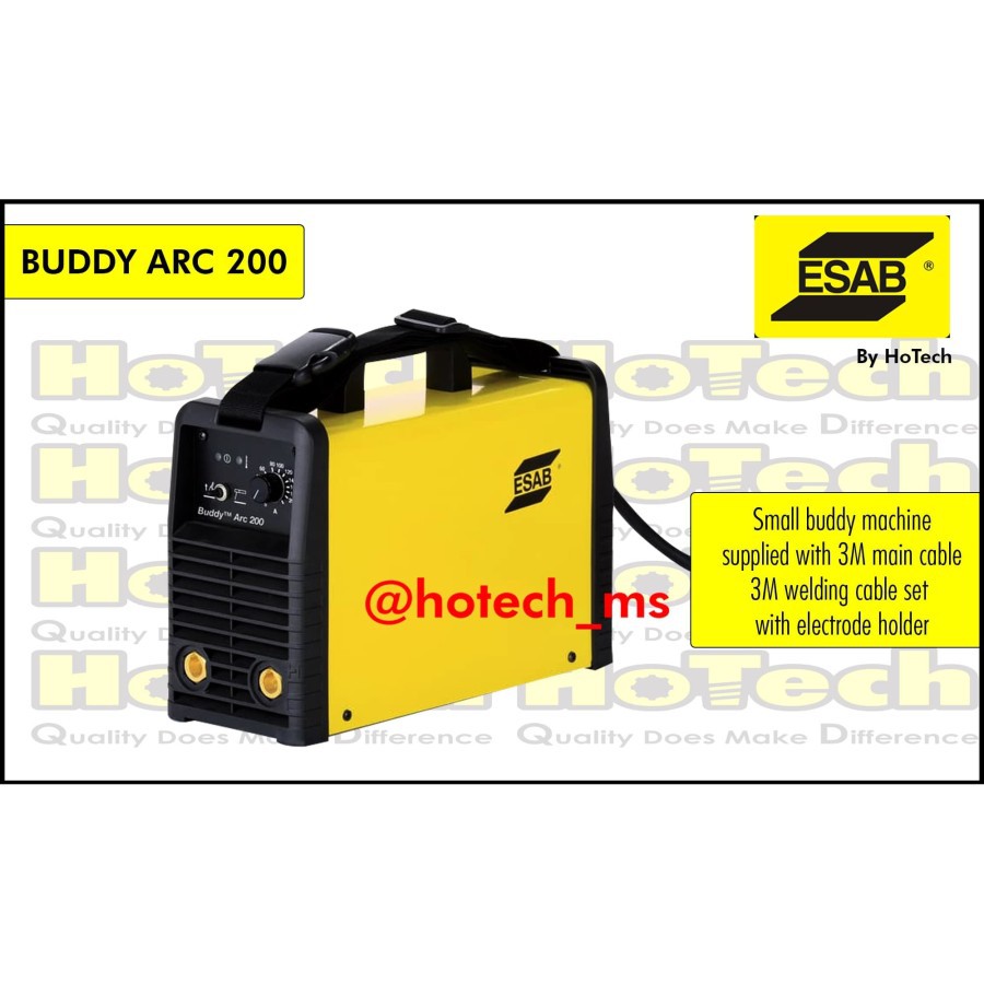 Jual Mesin las Esab Buddy Arc 200 MMA | Shopee Indonesia