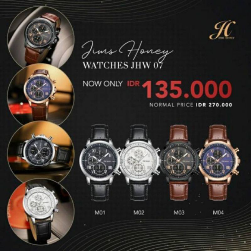 Jual Jam tangan JHW-07 BY JIMSHONEY | Shopee Indonesia