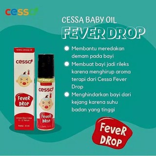 Cessa Baby Essential Baby Oil Minyak Oles Alami Bayi Roll On Fever Drop ...