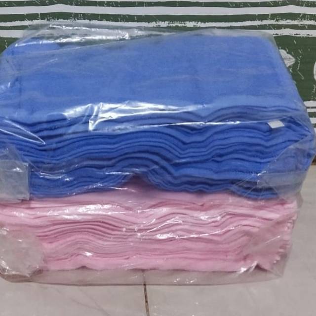 Jual Handuk salon warna ukuran 35x65cm 1pack isi 12 lembar Indonesia ...