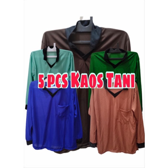 Jual PAKET HEMAT 5 PCS Kaos Tani Berkerah / Kaos Sawah / Kaos Murah ... Jual PAKET HEMAT 5 PCS Kaos Tani Berkerah / Kaos Sawah / Kaos Murah ...