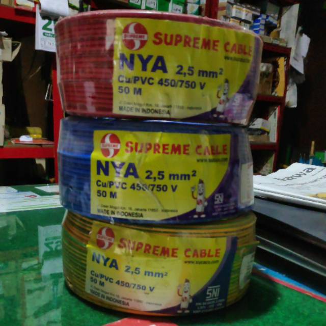 Jual Kabel Supreme 2,5 mm (50m) | Shopee Indonesia