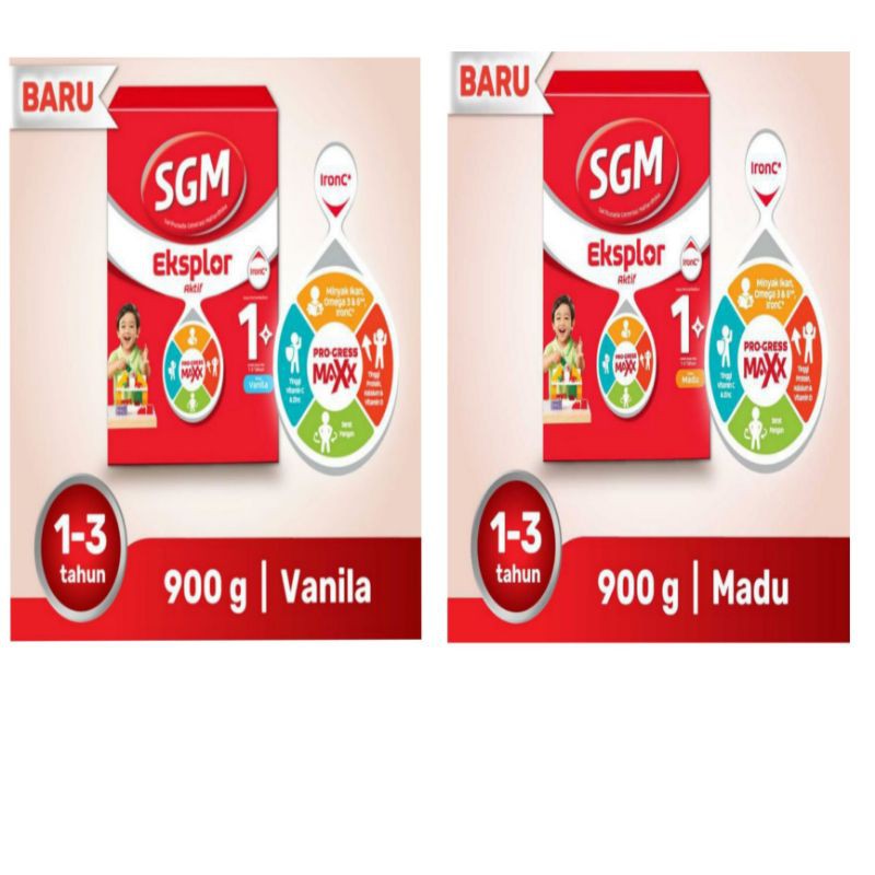 Jual Susu Sgm 1+ rasa vanila , madu 900gr Exp 2024 | Shopee Indonesia