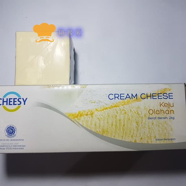 Jual Keju CREAM CHEESE CHEESY 250gr | Shopee Indonesia