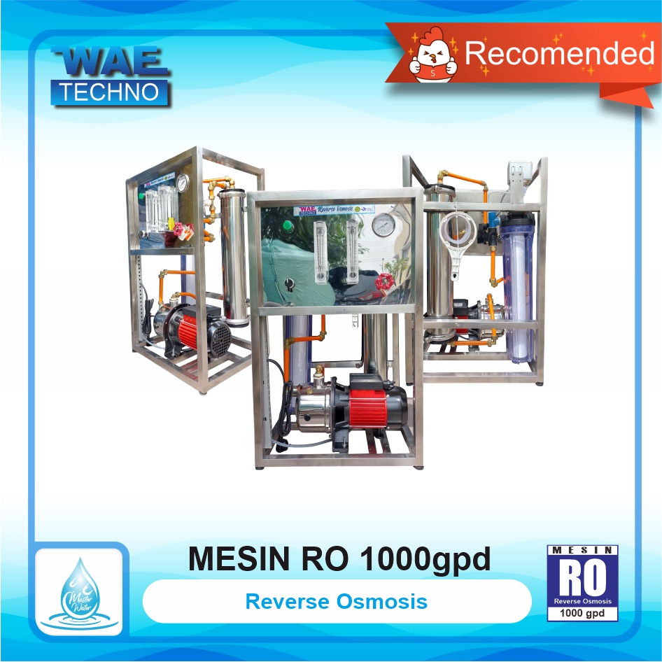Jual Mesin RO 1000 gpd / Reverse Osmosis 1000 gpd | Shopee Indonesia