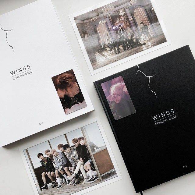 BTS WINGS CONCEPT BOOK LENTI NAMJOON | Shopee Indonesia