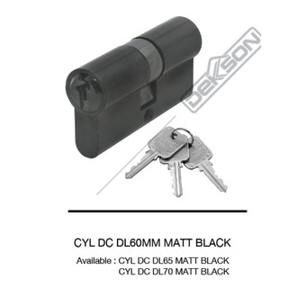 Jual CYLINDER DEKKSON CYL DC DL60MM BLACK Indonesia|Shopee Indonesia