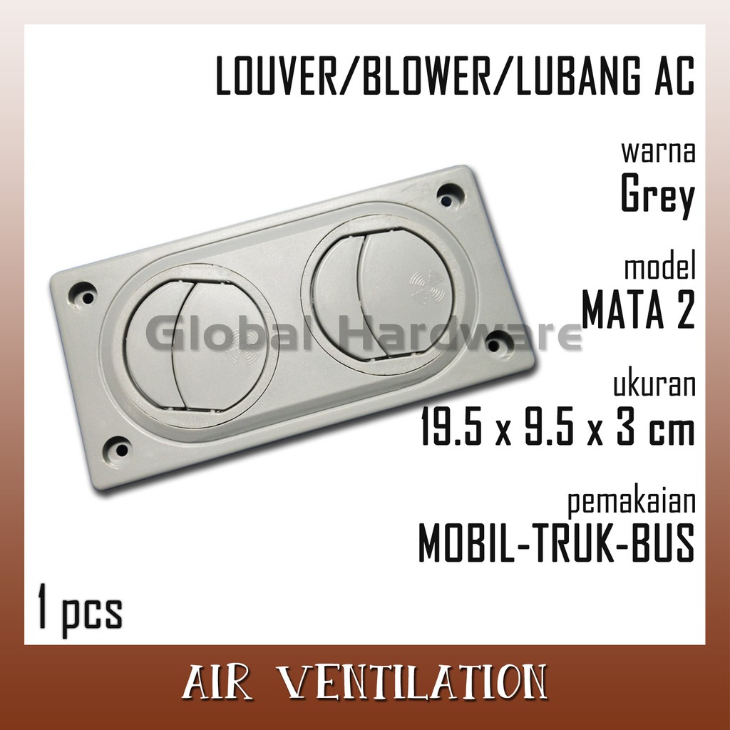 Jual Louver Lover Louwer Lower Kisi AC Air Vent Ventilation Tutup Ventilasi Lubang Angin Bus ...