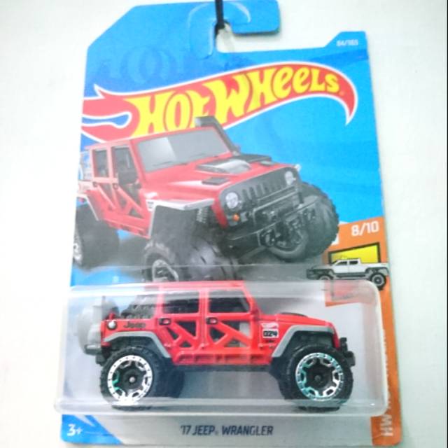 Jual Hot Whweels Jeep Wrangler Merah | Shopee Indonesia