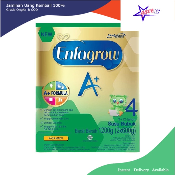 Harga Enfagrow 4 1200GR Terbaru Okt 2024 |BigGo Indonesia