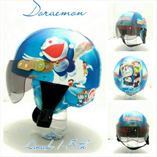 Jual Helm Anak 1-5 th Chip Doraemon Biru | Shopee Indonesia