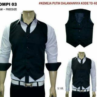 Jual Rompi Pria Hitam Polos Indonesia|Shopee Indonesia