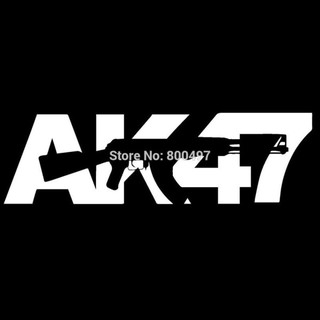 Jual Stiker Mobil Assault Rifle AK-47 AK47 Car Military Sticker ...