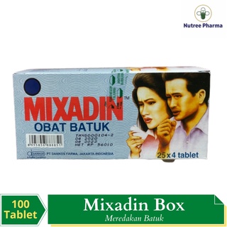 Jual Mixadin Box isi 100 Tablet Obat Batuk Untuk Dewasa (Kemasan Baru ...