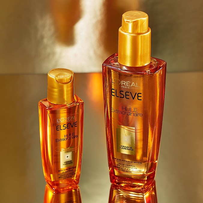 L'oreal Elseve Extraordinary Oil Elseve Pink and Elvive Gold 100ml ...