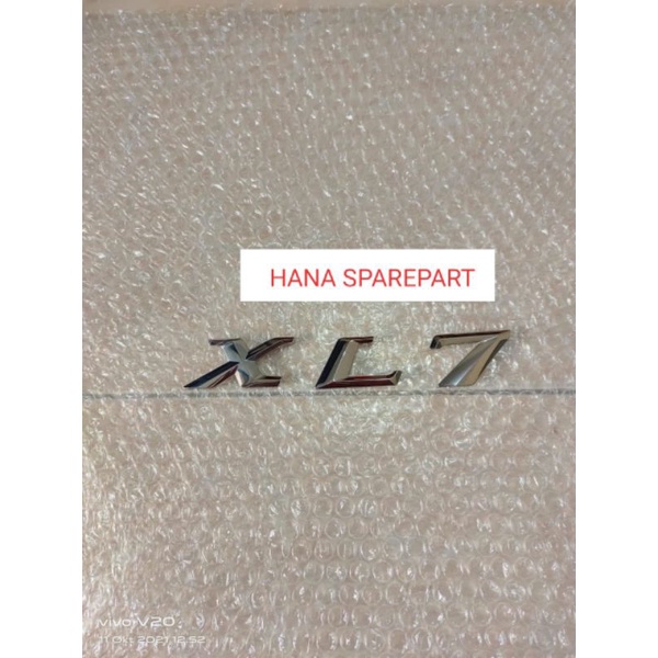 Jual LOGO EMBLEM TULISAN XL7 SUZUKI XL-7 CHROM ORIGINAL | Shopee Indonesia