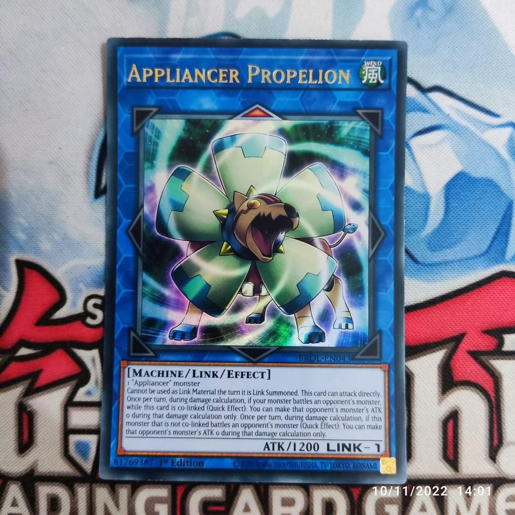 Jual yugioh appliancer propelion BROL ultra rare original | Shopee ...