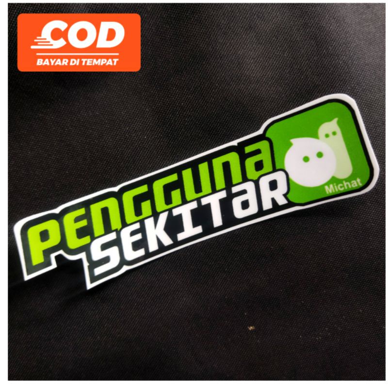 Jual Stiker Pengguna Sekitar michat | Shopee Indonesia Jual Stiker Pengguna Sekitar michat | Shopee Indonesia