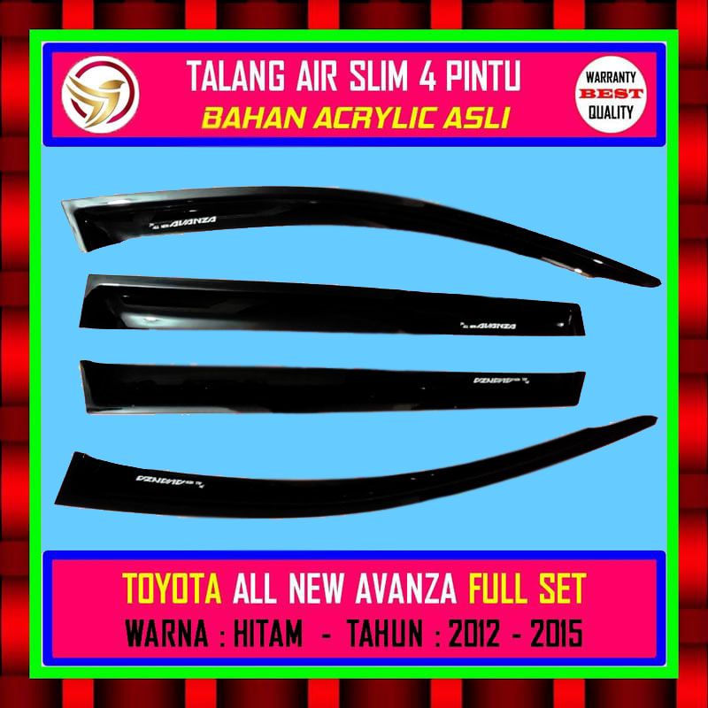 Jual TALANG AIR MOBIL - 4 PINTU FULL SET - TOYOTA ALL NEW AVANZA - TAHUN - 2012 - 2013 - 2014 ...