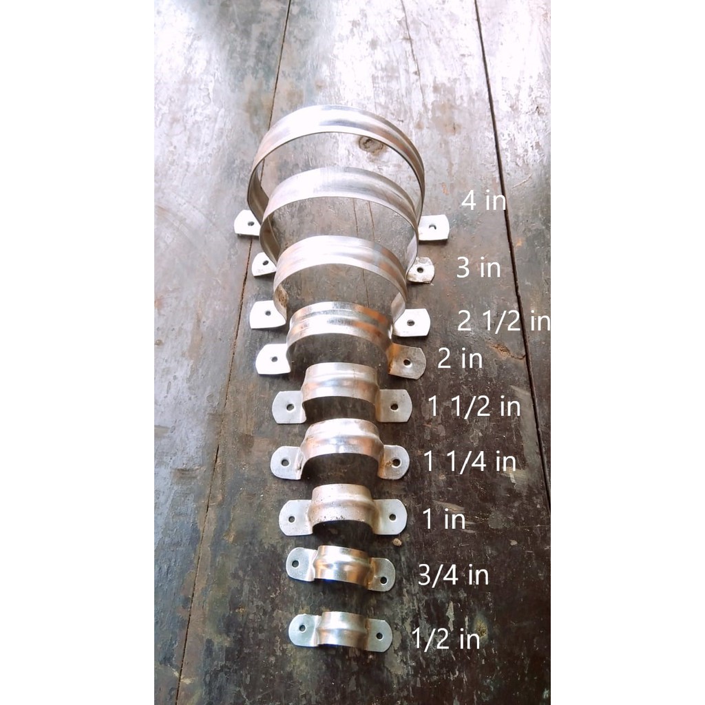 Jual Klem Pipa 1 1/2 inch Clamp Klem Paralon ke Tembok | Shopee Indonesia