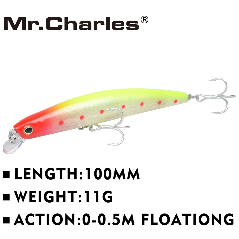 Jual Terlaris Mr. charles CMC003 Memancing Lure 100 Mm/11G 0-0.5 M Mengambang Ikan Kecil Umpan ...