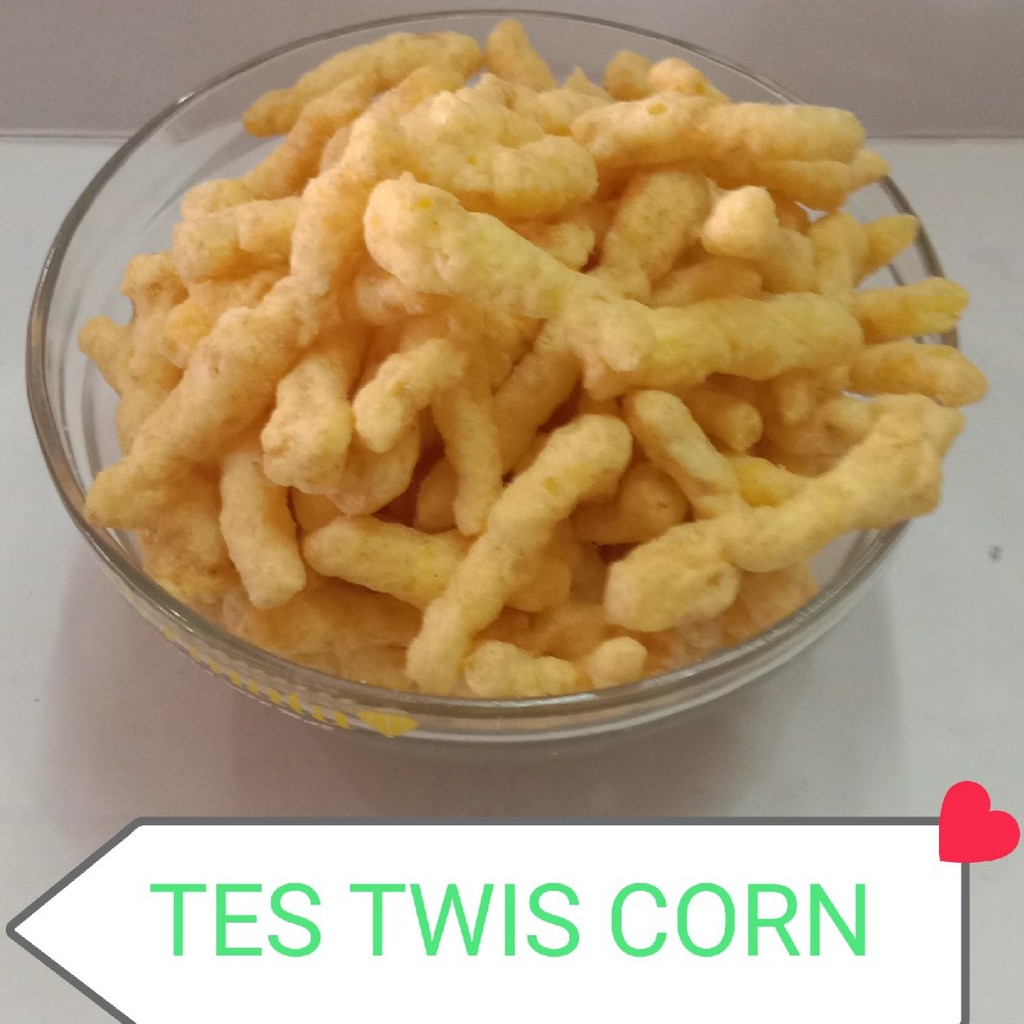 Jual Tes twis corn barbeque/twis jagung barbeque/500gr | Shopee Indonesia