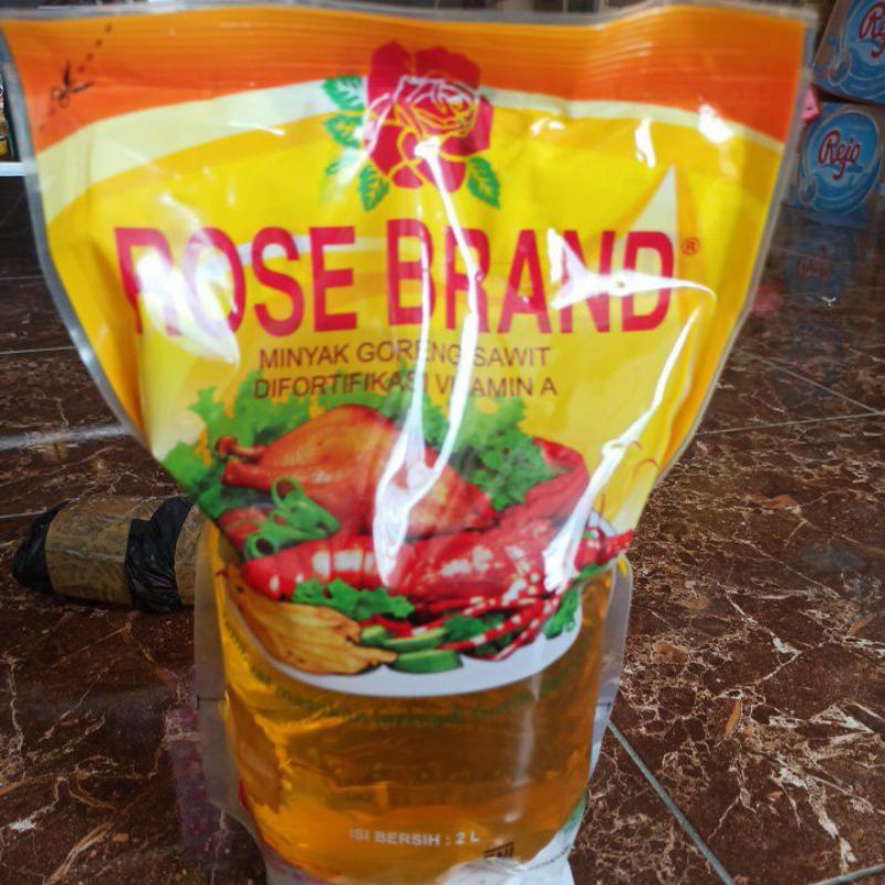 Jual minyak rosebrand 2 liter + kardus Indonesia|Shopee Indonesia