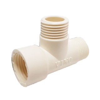 Jual Tee Drat Luar Dalam PVC Paralon 1/2" Inchi AW Putih / T Fitting ...