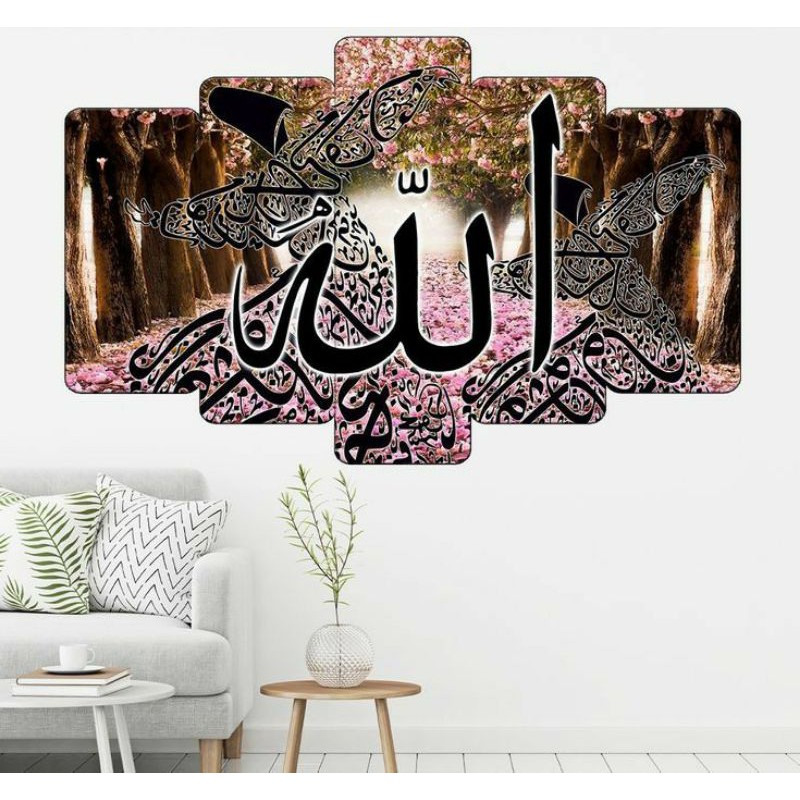 Jual HIASAN DINDING KALIGRAFI PUZZLE DEKORASI DINDING | Shopee Indonesia