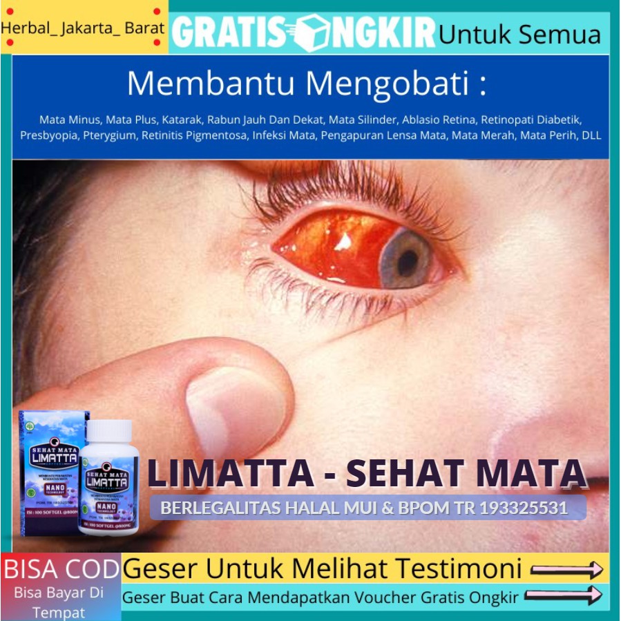 Jual Obat Pembuluh Darah Mata Pecah, Obat Mata Merah, Obat Nyeri Mata ...