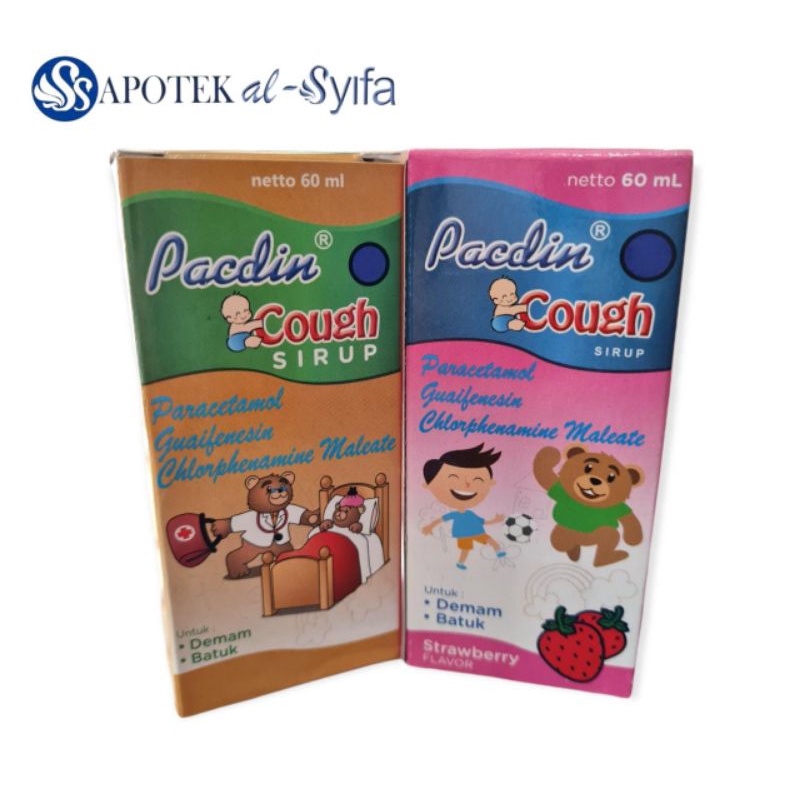 Jual Obat Demam dan Batuk Pacdin Cough 60ml | Shopee Indonesia