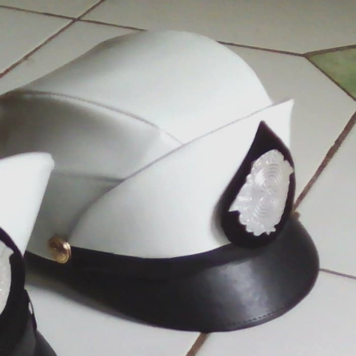 Jual topi pet putri PKS (Patroli Keamanan Sekolah) | Shopee Indonesia