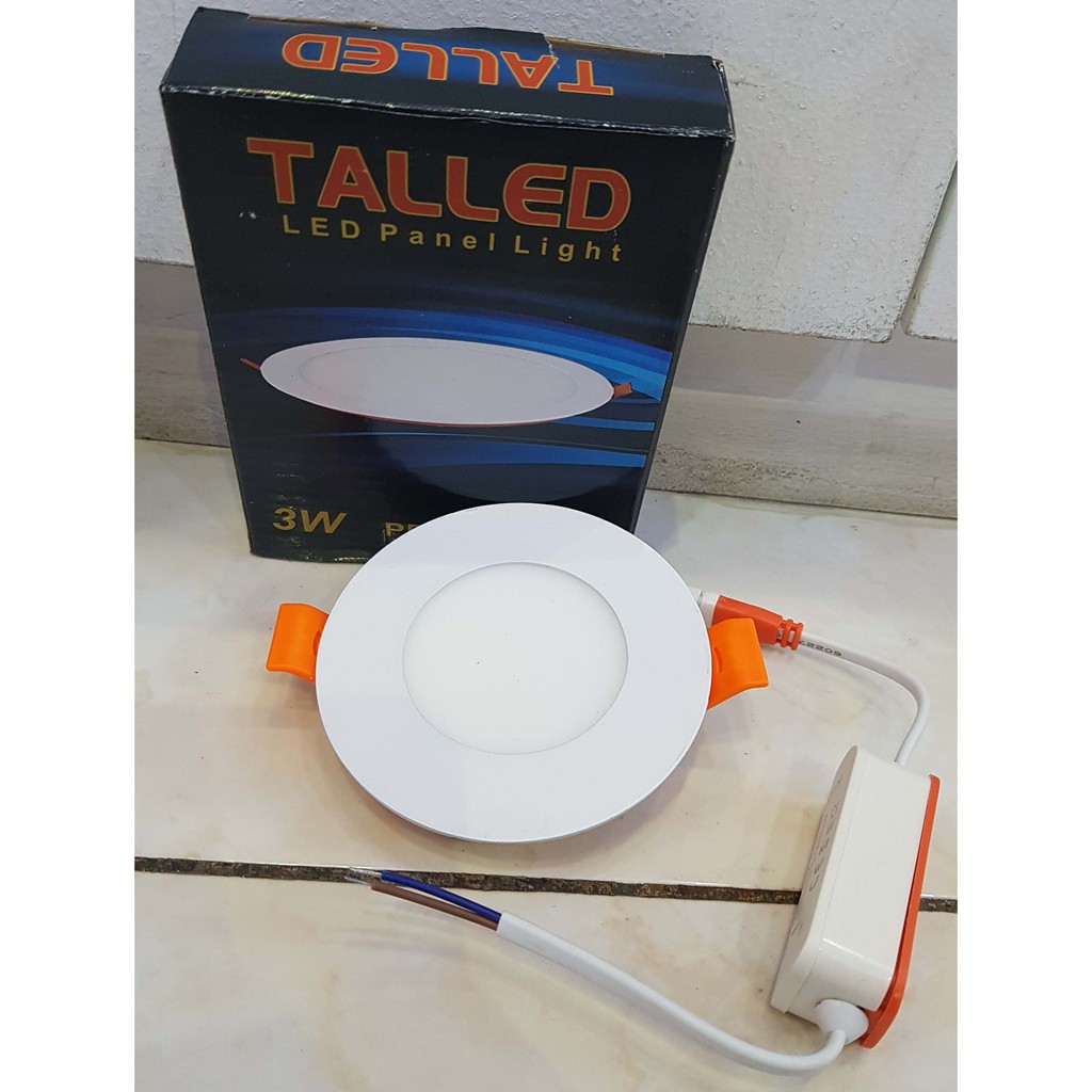 Jual LED PANEL LIGHT TALLED 3W (DOWNLIGHT) | Shopee Indonesia