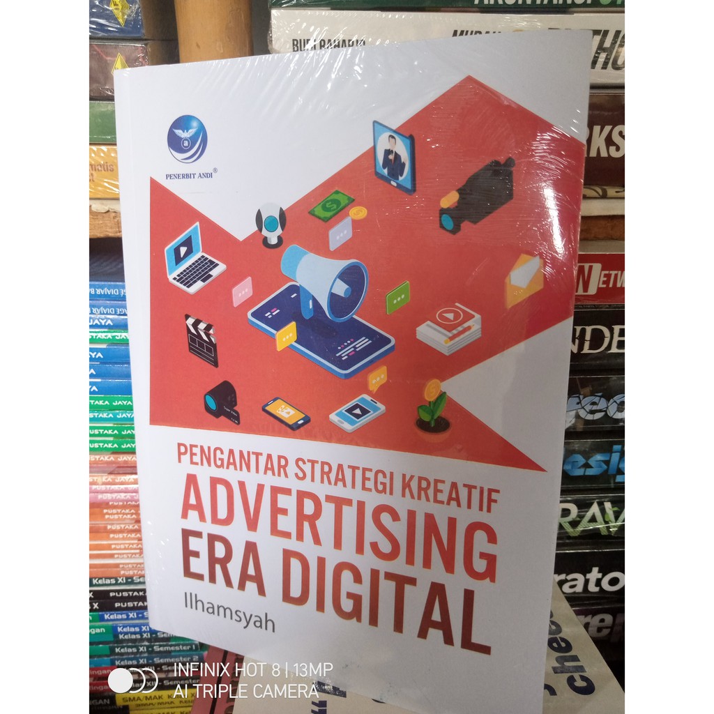 Jual Pengantar strategi kreatif advertising era digital ilhamsyah penerbit Andi ASLI Indonesia ...