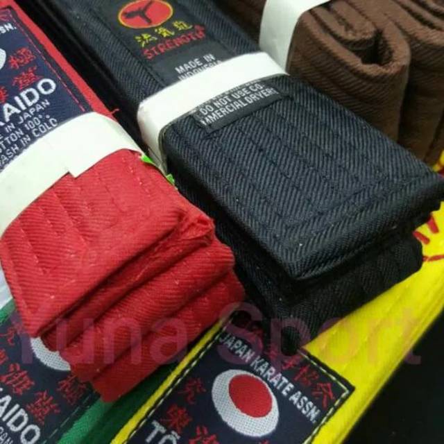 Jual Sabuk Beladiri Tebal - Sabuk Karate - Sabuk Taekwondo - Sabuk Judo ...