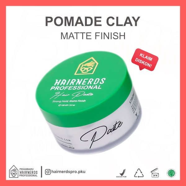 Jual HAIRNERDS PASTE, CLAY RAMBUT, COCOK BUAT RAMBUT STYLING (CUCI ...