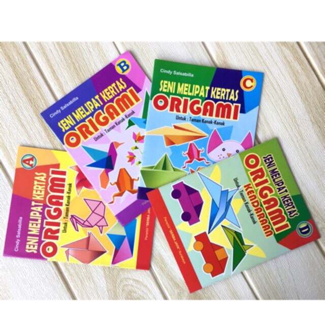 Jual Buku Melipat Kertas ORIGAMI [ Serba Jaya ] | Shopee Indonesia
