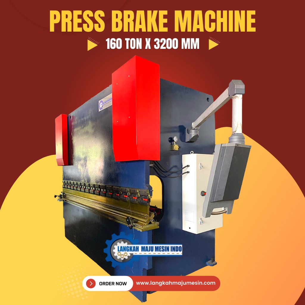 Jual Mesin Bending / Tekuk Plat / Hydraulic Press Brake Machine ...