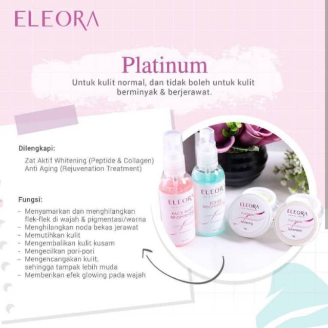 Jual Eleora platinum | Shopee Indonesia