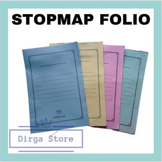 Jual Stopmap Map Kertas Dokumen File Bisnis Berkas Data Kantoran Ukuran ...