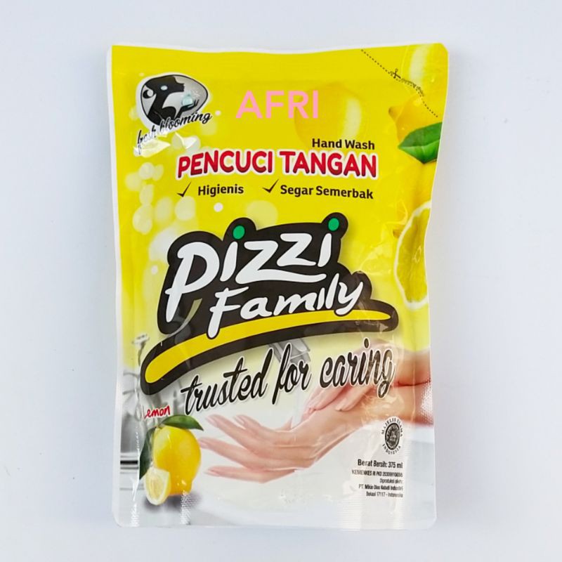 Jual Pizzi Handsoap Family Lemon Sabun Pencuci Tangan 375ml | Shopee ...