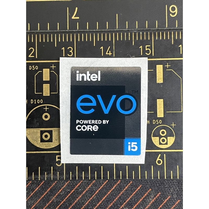 Jual Sticker stiker logo intel Core i5 EVO 11th gen ori Indonesia ...