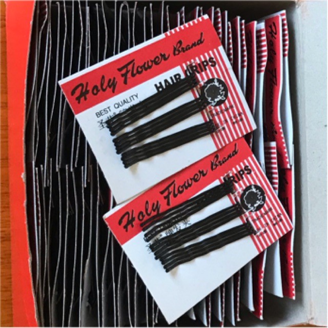 Jual HAIR GRIPS / KEP JEPIT RAMBUT LIDI SANGGUL PENDEK 4 CM ISI 12 PCS ...